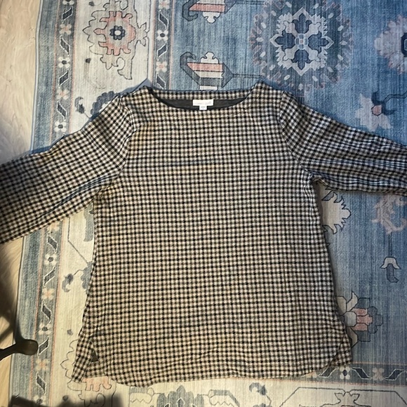 J. Jill | Tops | J Jill Ponte Knit Top | Poshmark